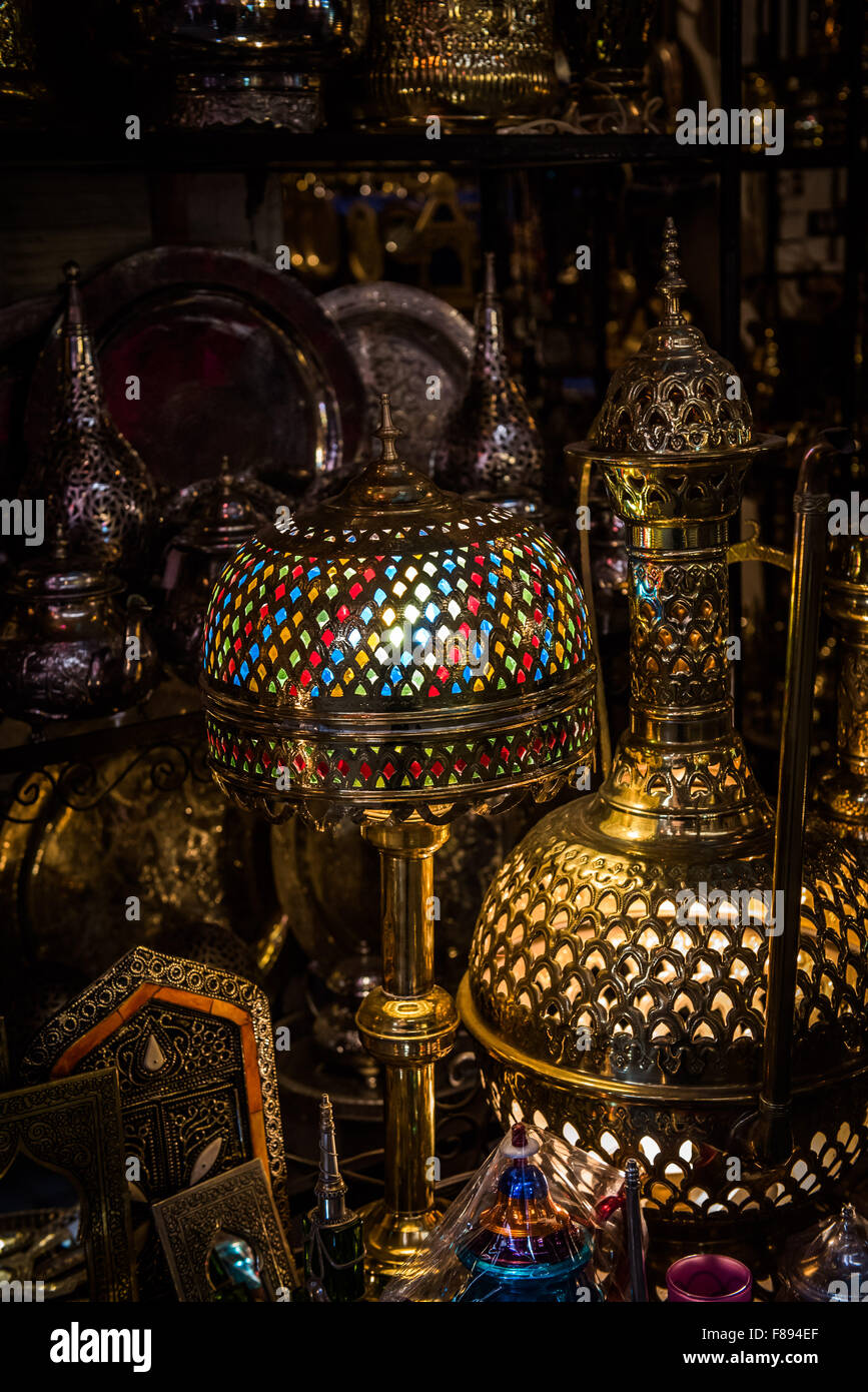 Traditional moroccan lanterns hi-res stock photography and images - Alamy