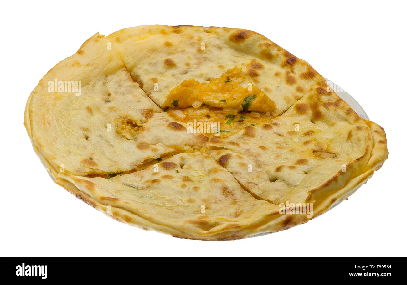 Alu Naan - traditional indian bread Stock Photo - Alamy