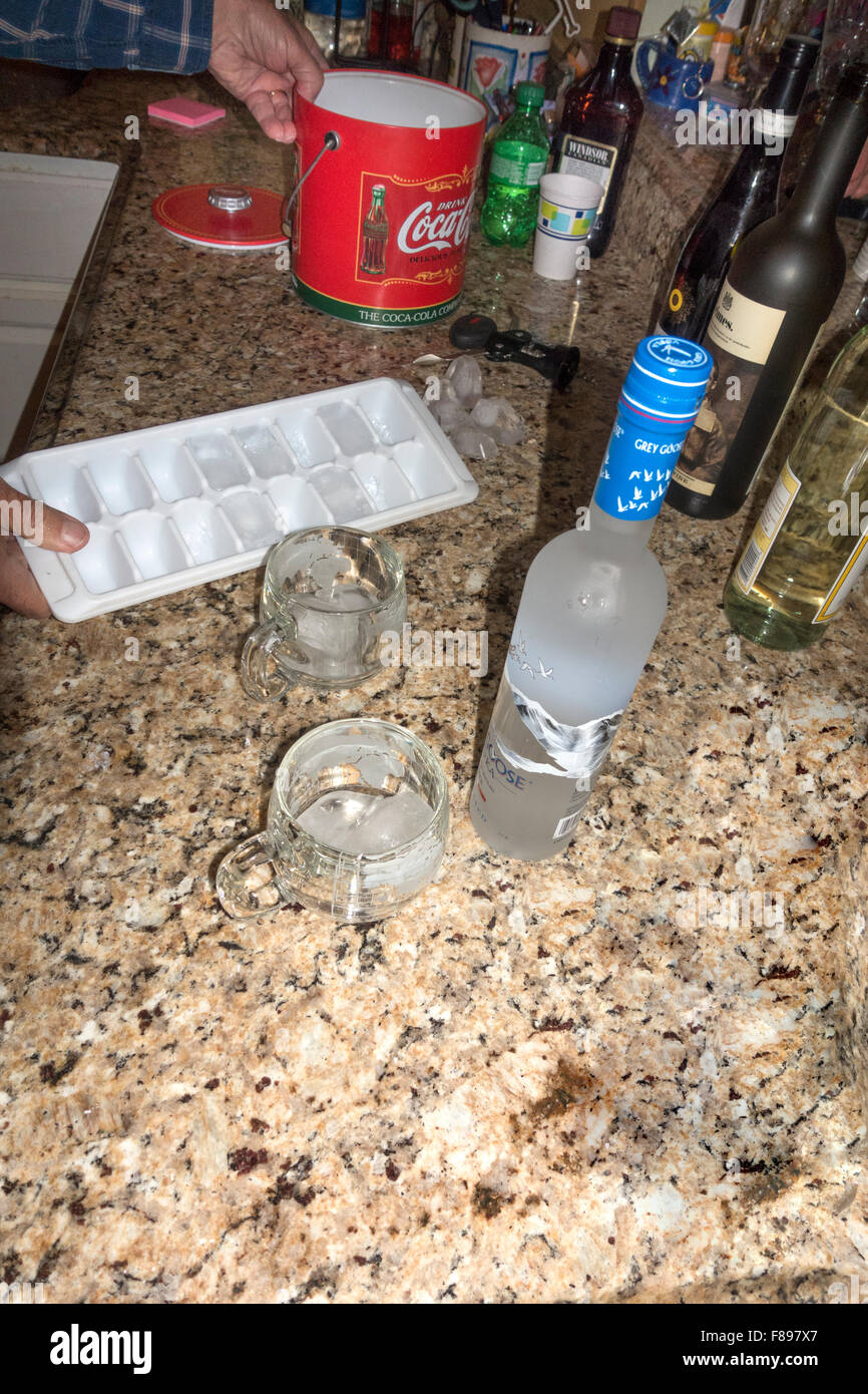 Ice age world map hi-res stock photography and images - Alamy