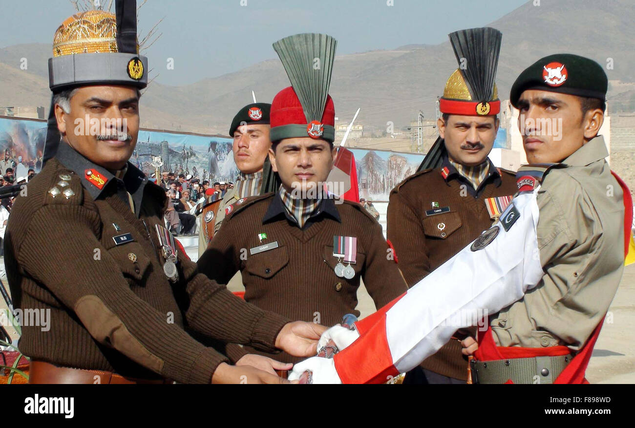 Commandant Frontier Corps (FC), Brigadier Wajid Qayyum Paracha gives ...