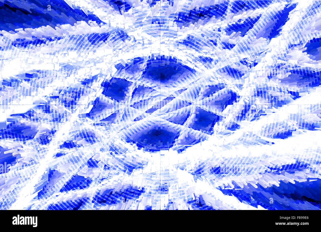 abstract blue background with motion block blur Stock Photo - Alamy