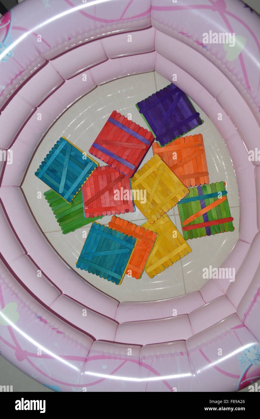 wooden stick made handcraft photo frame Stock Photo - Alamy