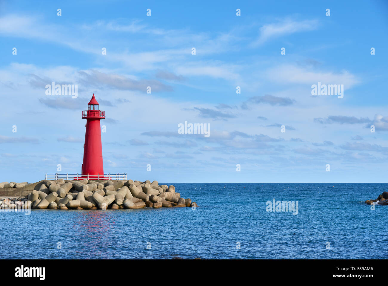 Lighthouse at cheongsapo port hi-res stock photography and images - Alamy