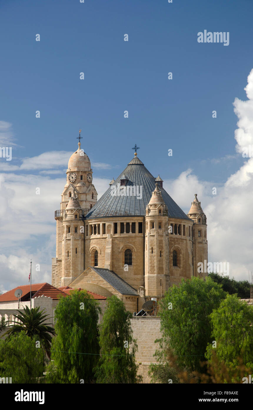 Dormition Abbey, Mount Sion, Israel/Palestine Stock Photo - Alamy