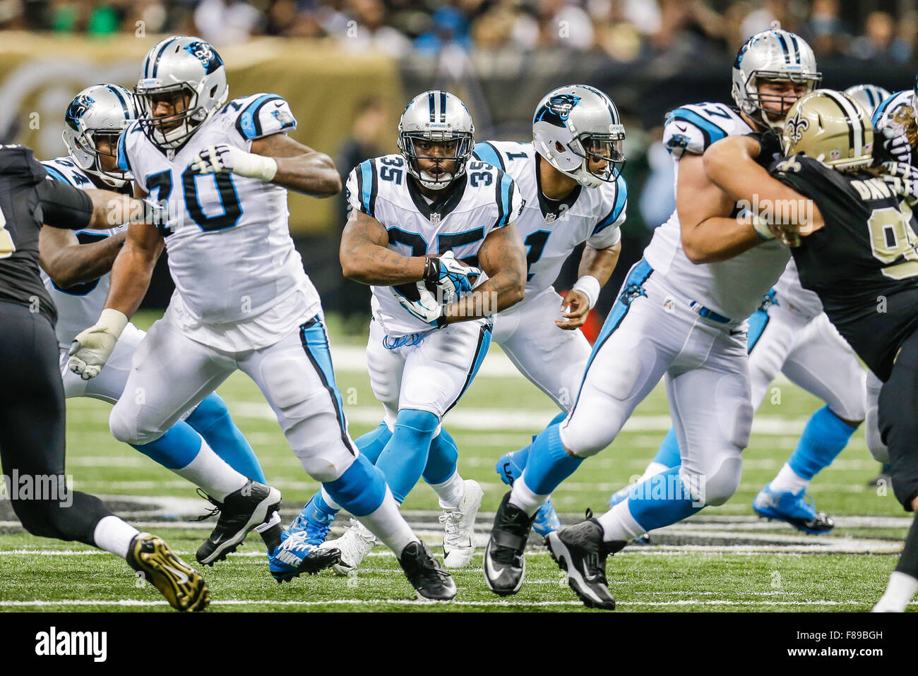 New Orleans, Louisiana, USA. 6th Dec, 2015. LA, Carolina Panthers ...