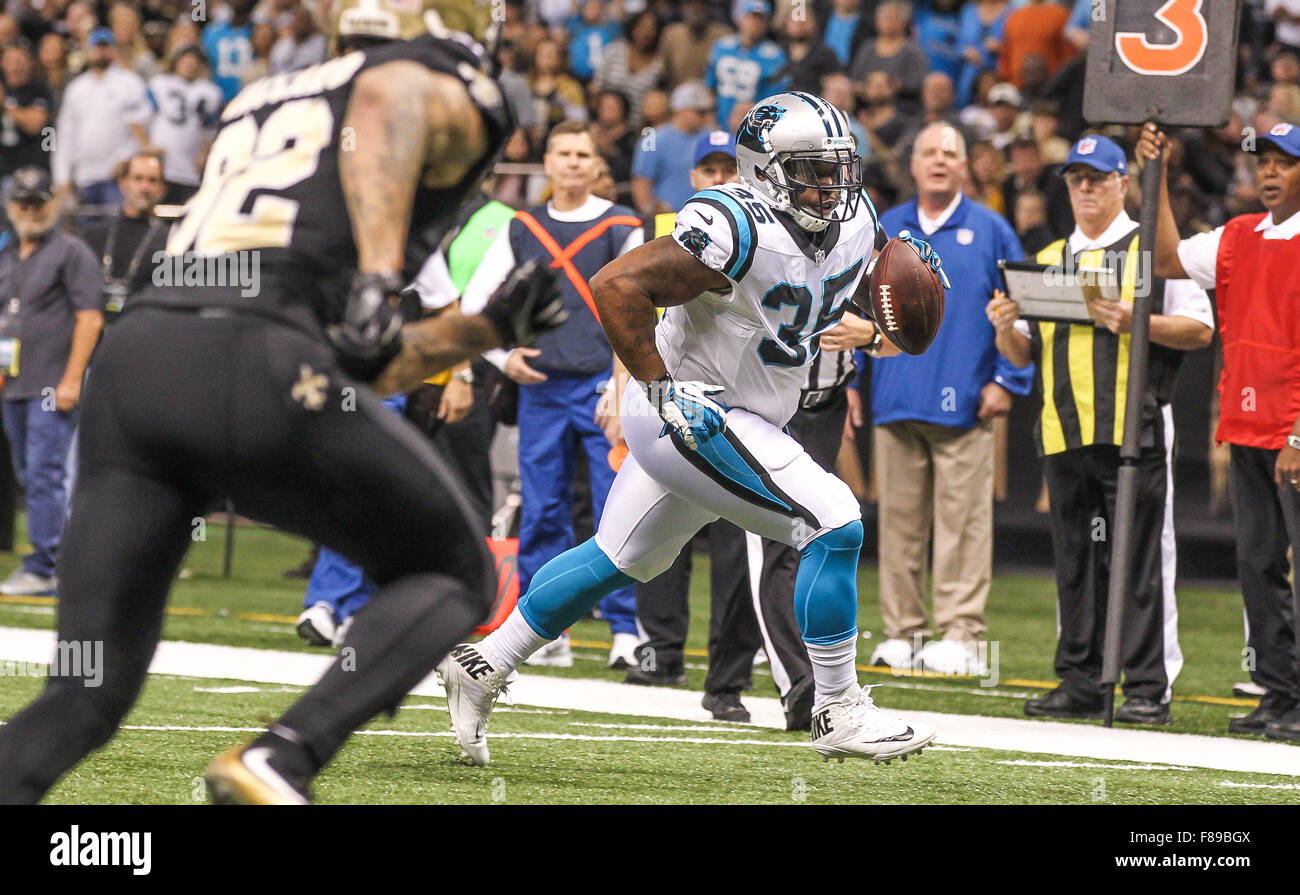 New Orleans, Louisiana, USA. 6th Dec, 2015. LA, Carolina Panthers ...