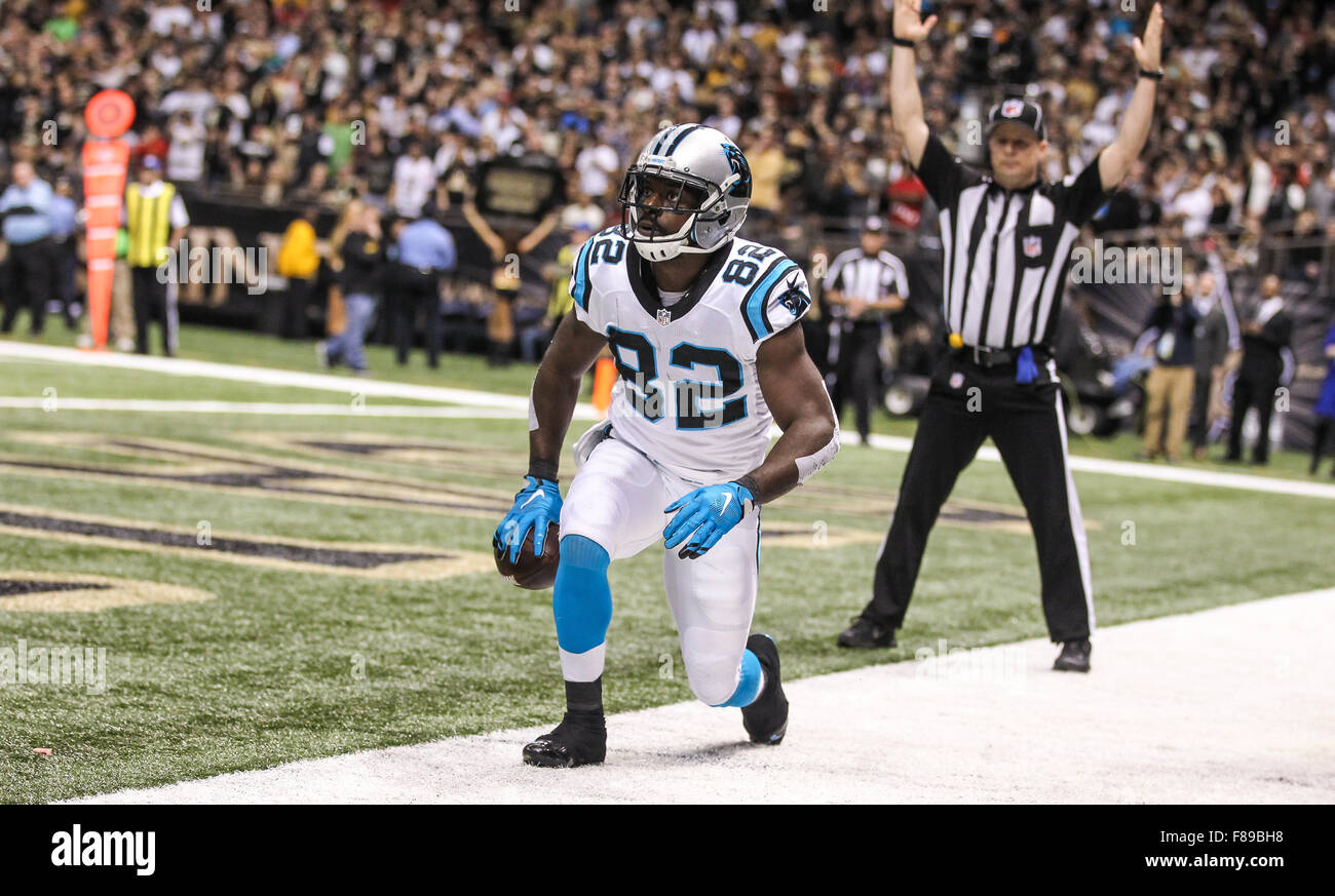 New Orleans, Louisiana, USA. 6th Dec, 2015. LA, Carolina Panthers wide ...