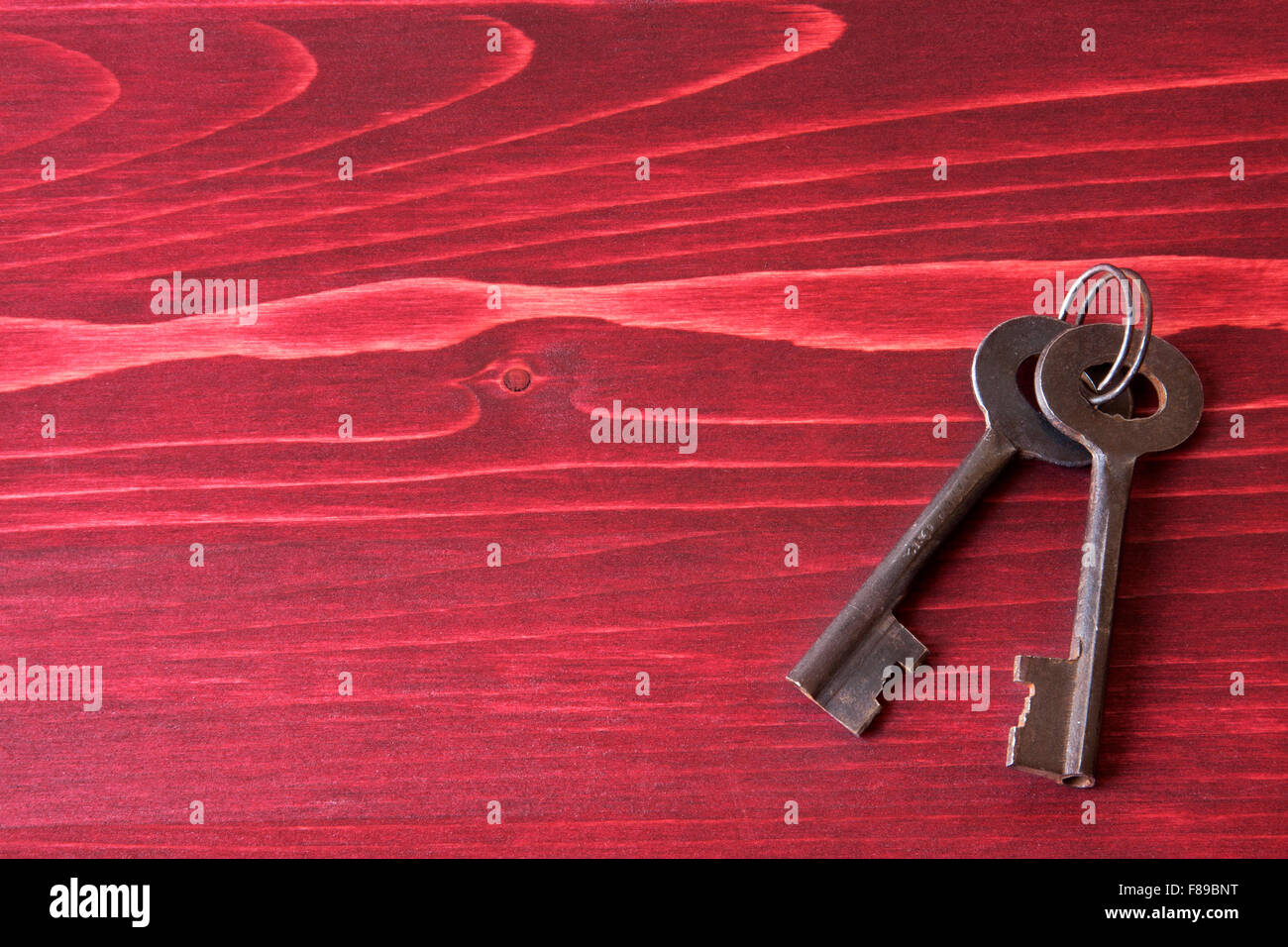 Old Fashioned Keys Stock Photo - Alamy