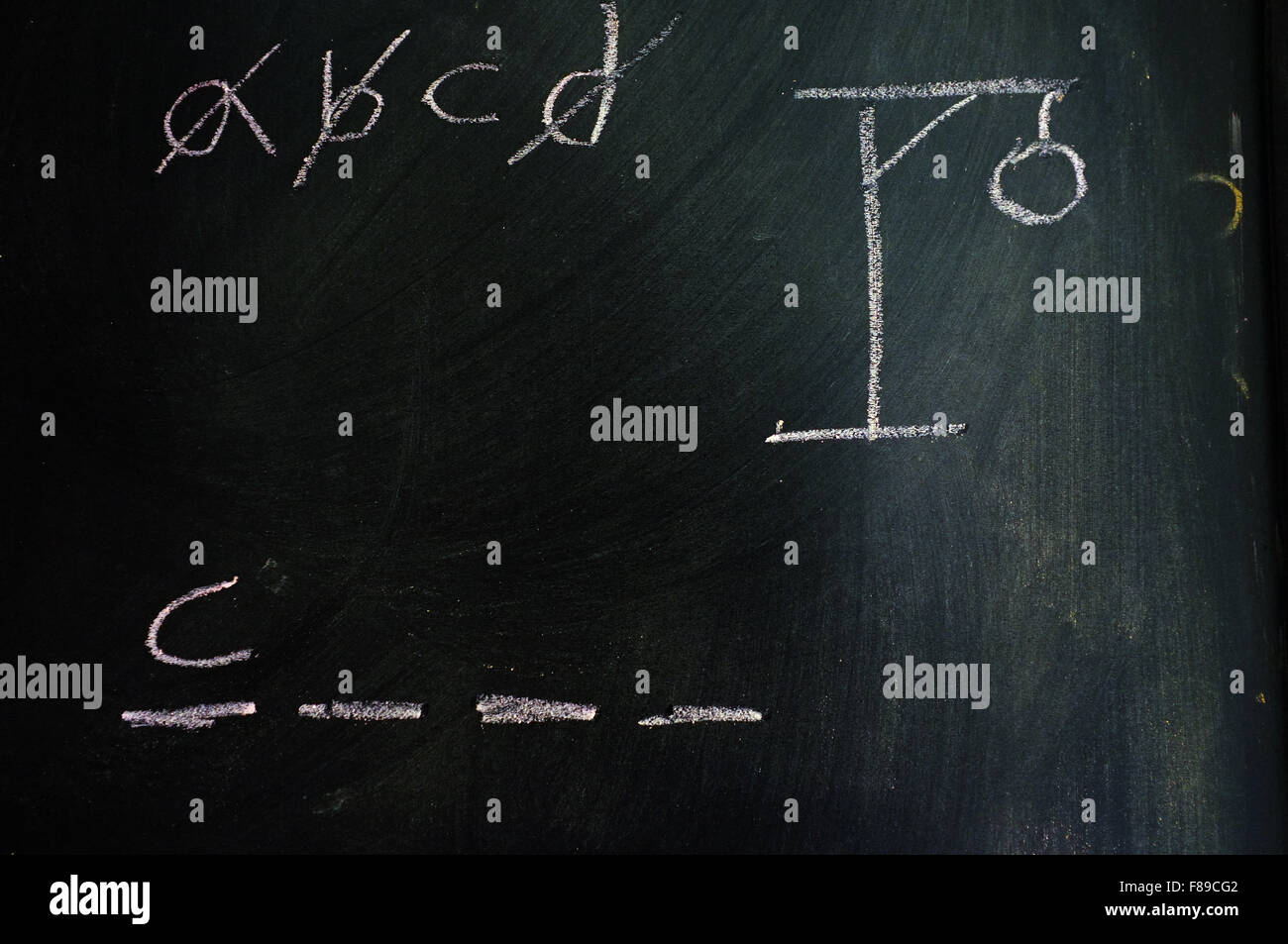 Game of hangman hi-res stock photography and images - Alamy