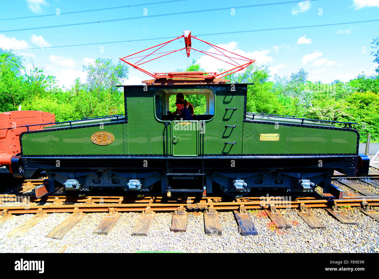 Stephenson Railway Museum Siemens R4 Harton Electric train Stock Photo ...