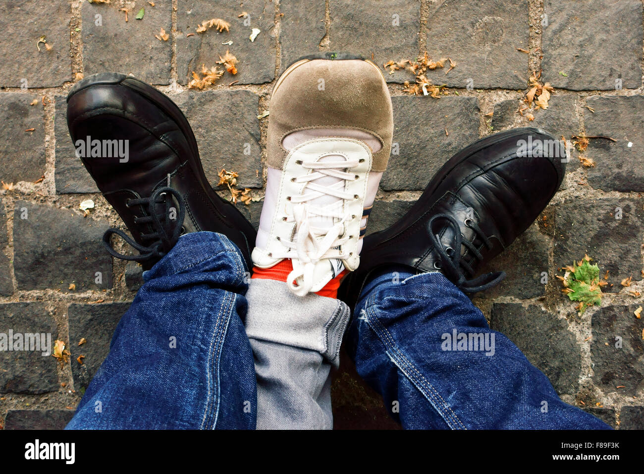 Three legs of man hi-res stock photography and images - Alamy