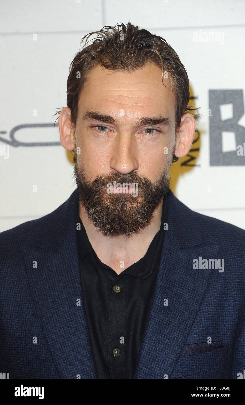 London, UK. 6th December, 2015.Joseph Mawle at the Moet British ...