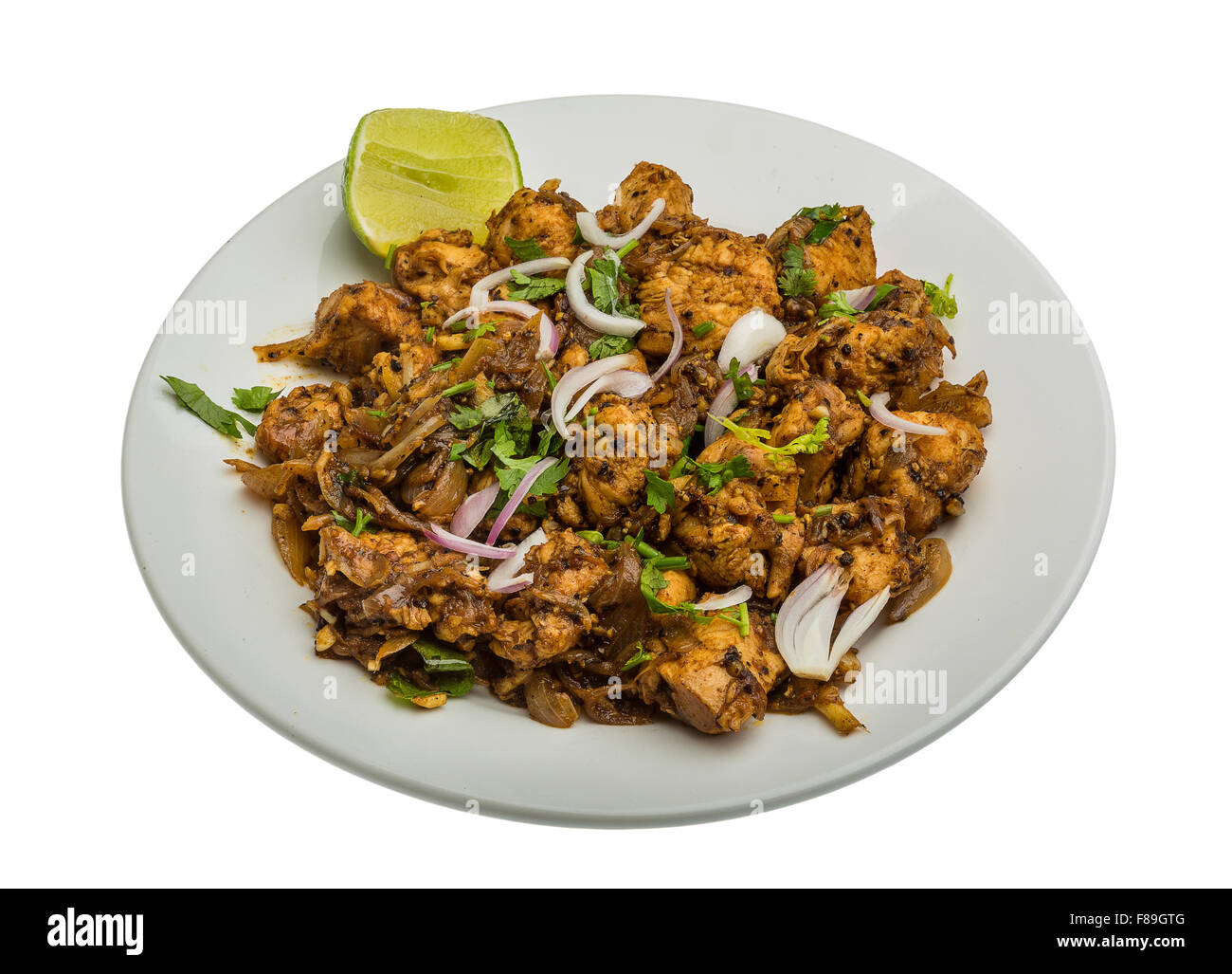 Kozhi - Indian traditional chicken with pepper and onion Stock Photo ...