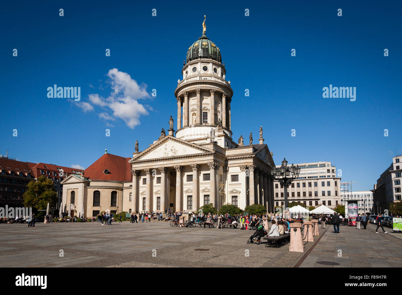 French Cathedral, Gendarmenmarkt, Berlin, Germany Stock Photo - Alamy