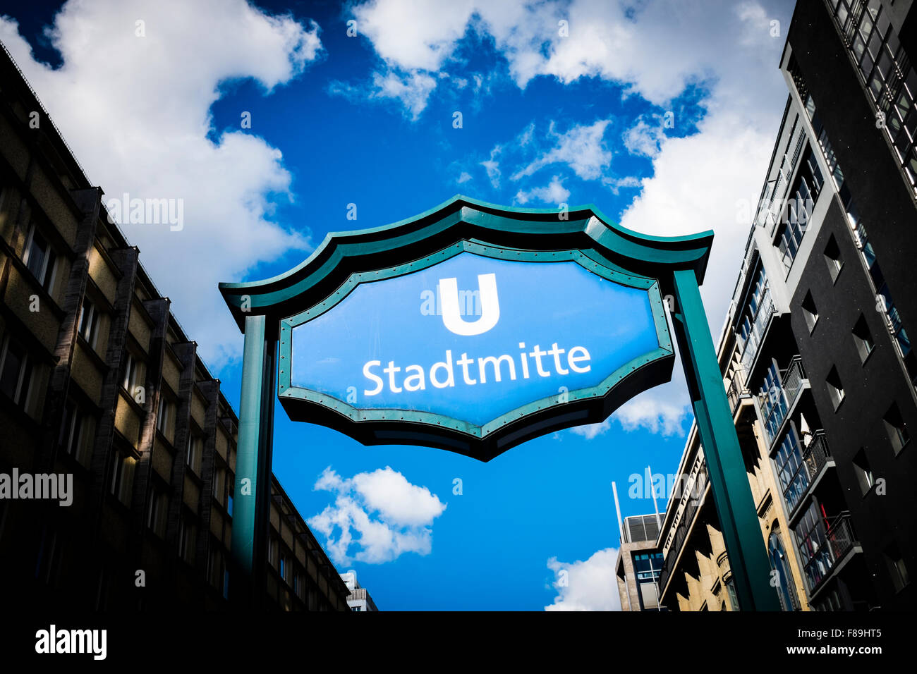 Subway station Stadtmitte, Berlin, Germany Stock Photo - Alamy