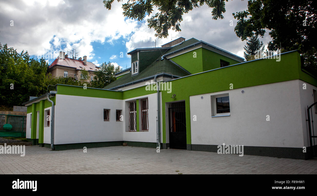 Muslim Mosque, North Bohemian spa town. Teplice, Czech Republic Stock ...