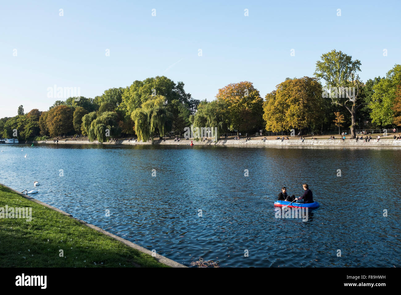 Landwehr canal, Berlin, Germany Stock Photo - Alamy
