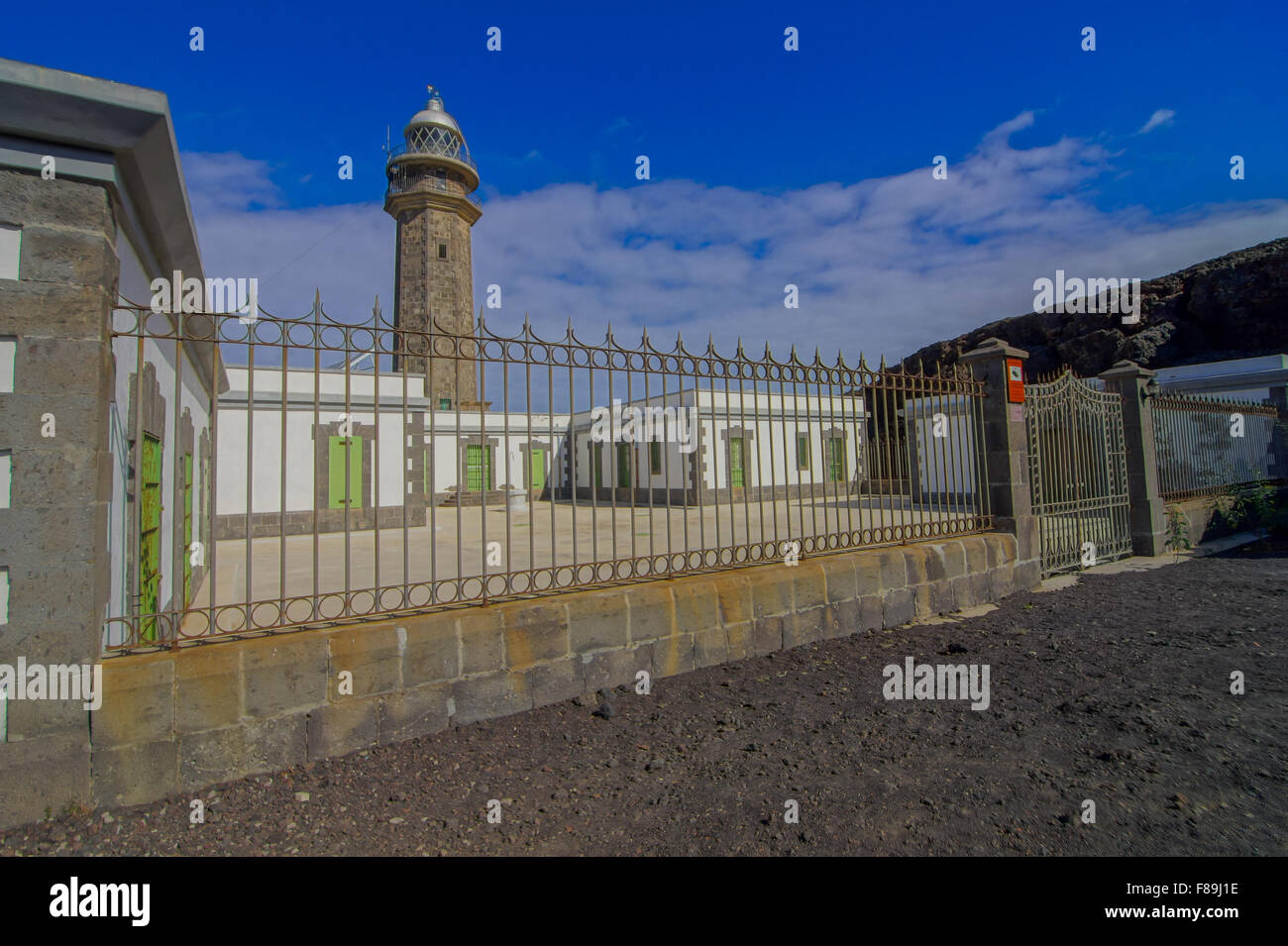 Lighthouse Faro de Orchilla Stock Photo - Alamy