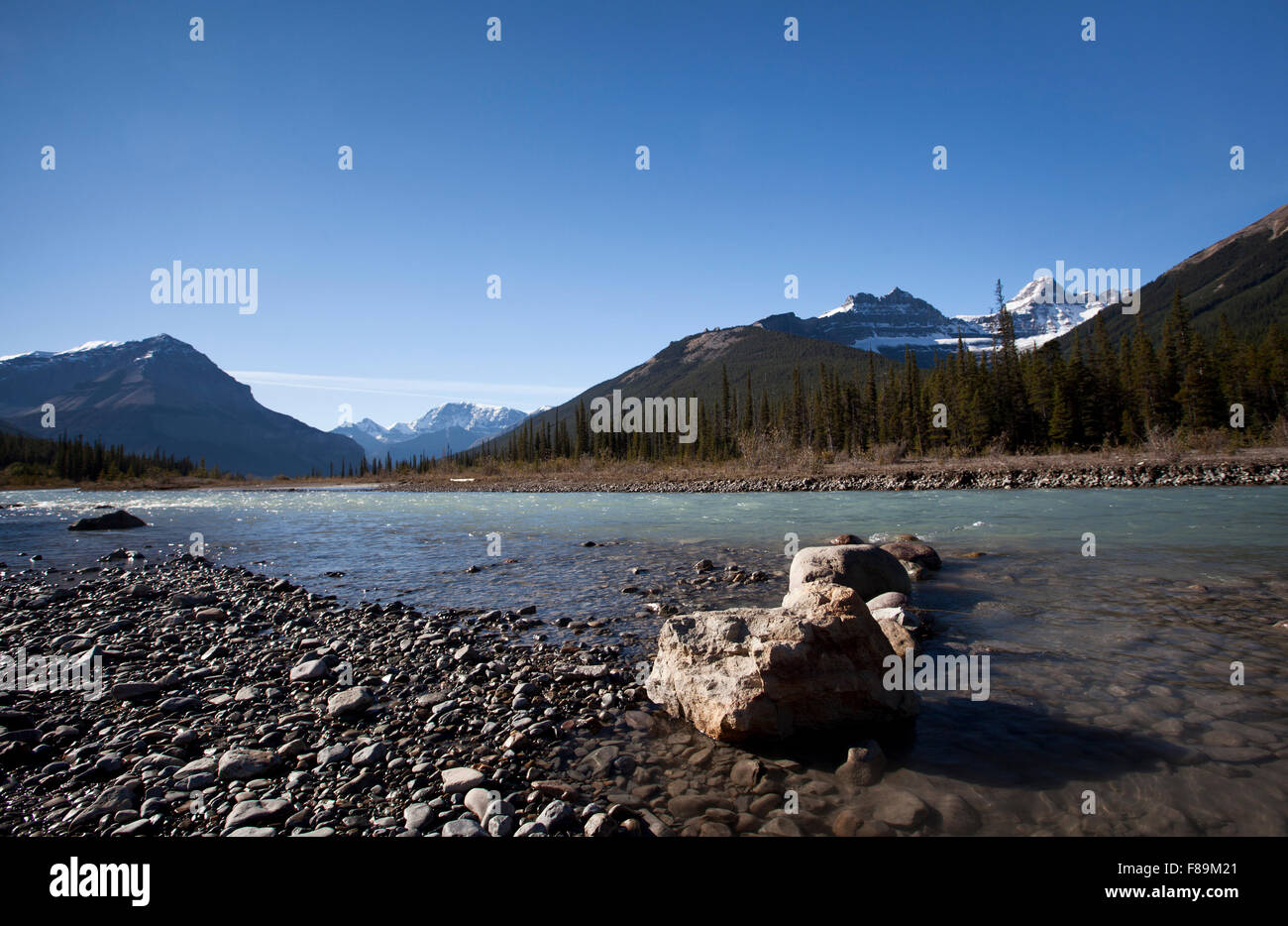 athabaska passr Jasper National Park Alberta Canada Stock Photo - Alamy