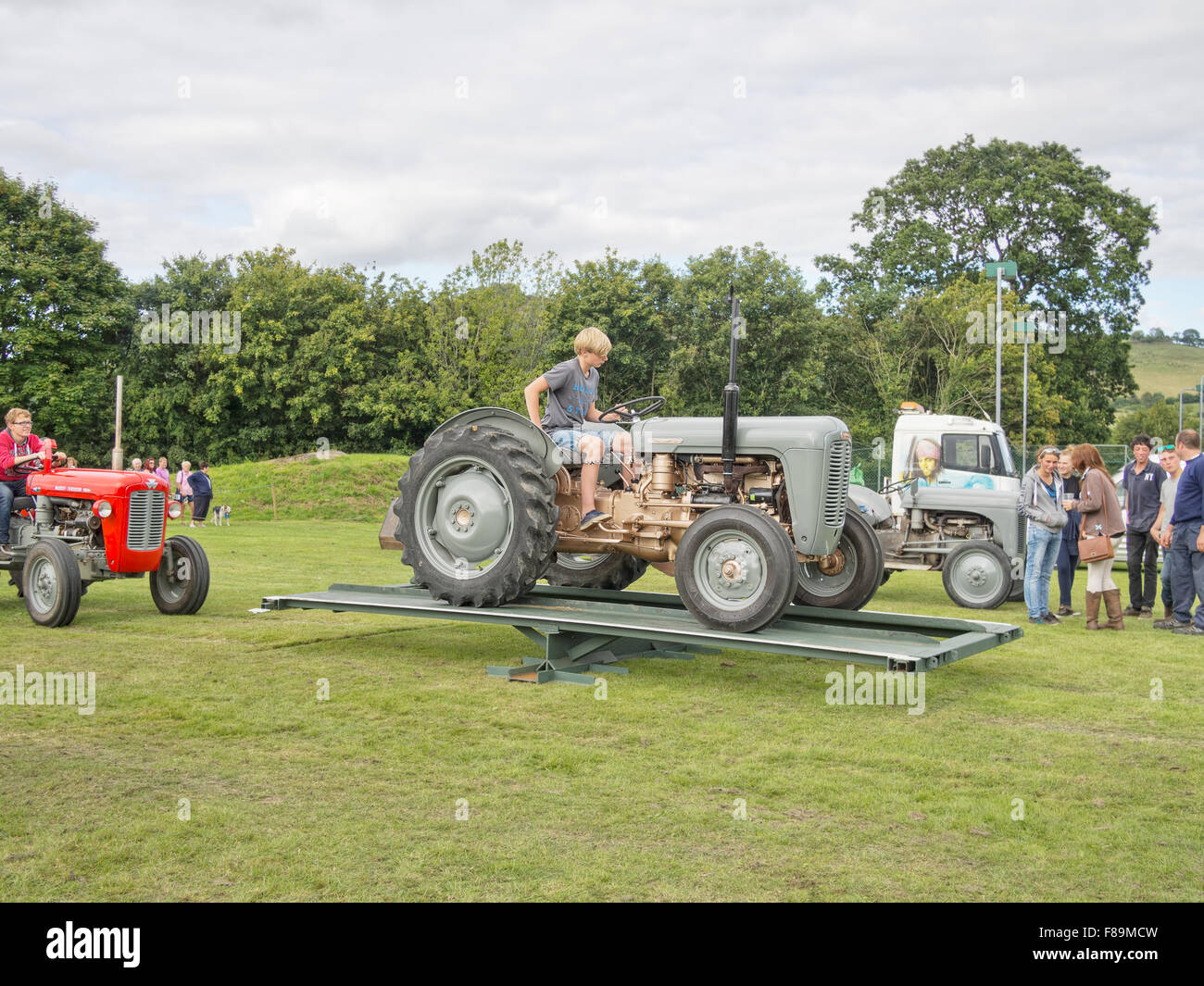 Young farmer tractor hi-res stock photography and images - Alamy