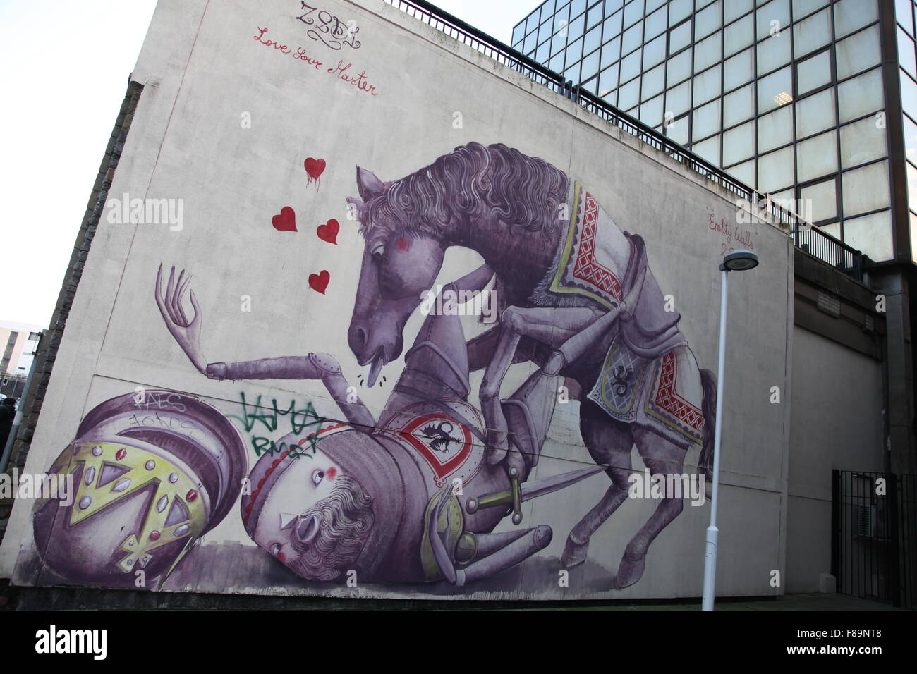 Graffiti cardiff hi-res stock photography and images - Alamy