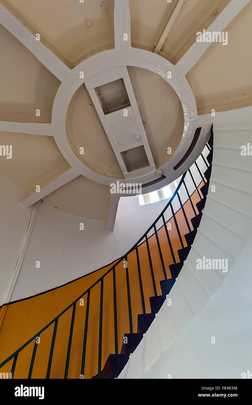Bannister railings spiral lighthouse hi-res stock photography and ...