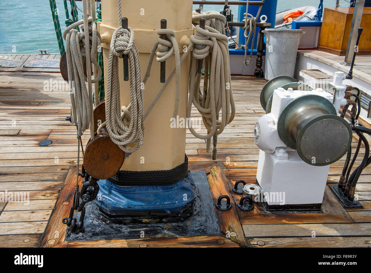 Collection of Ropes Stock Photo - Alamy