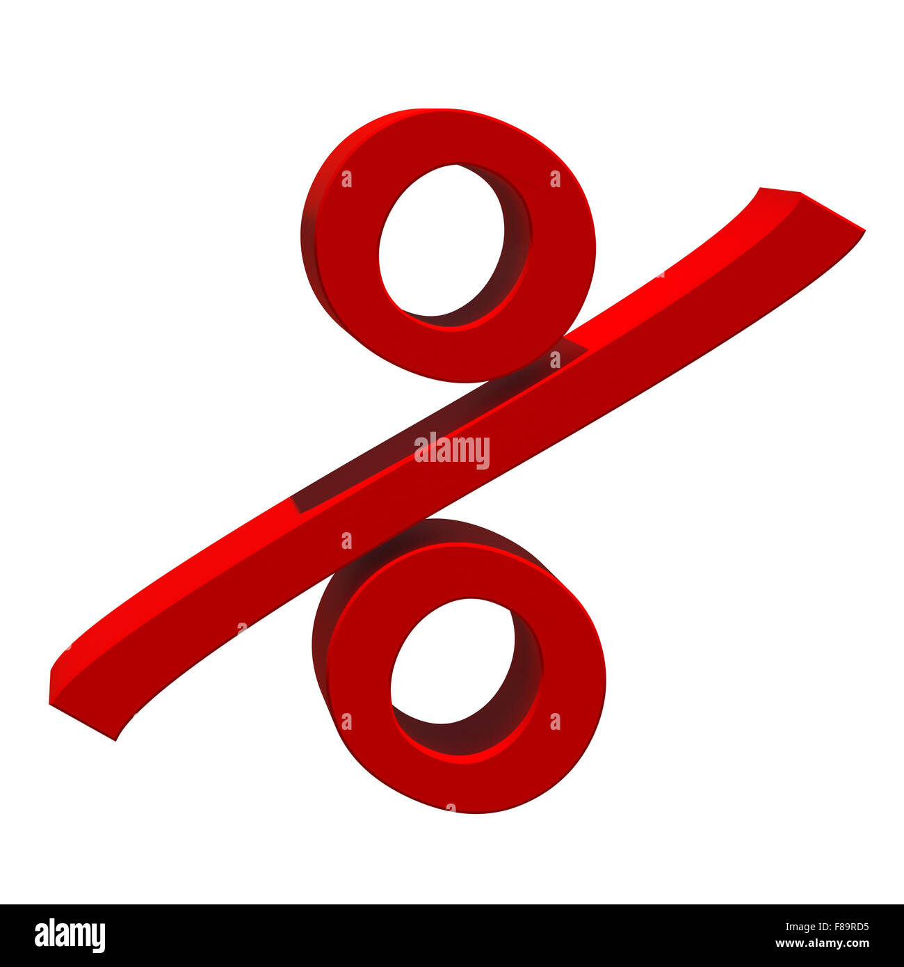 Red percent sign Stock Photo - Alamy