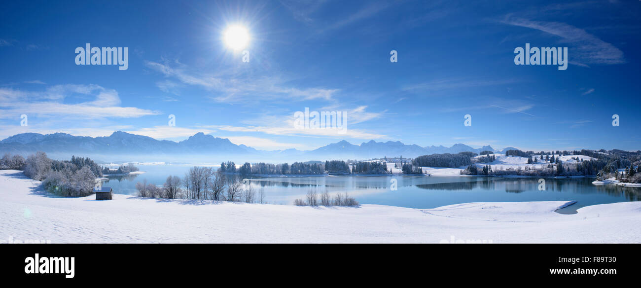 Lake forggensee winter hi-res stock photography and images - Alamy