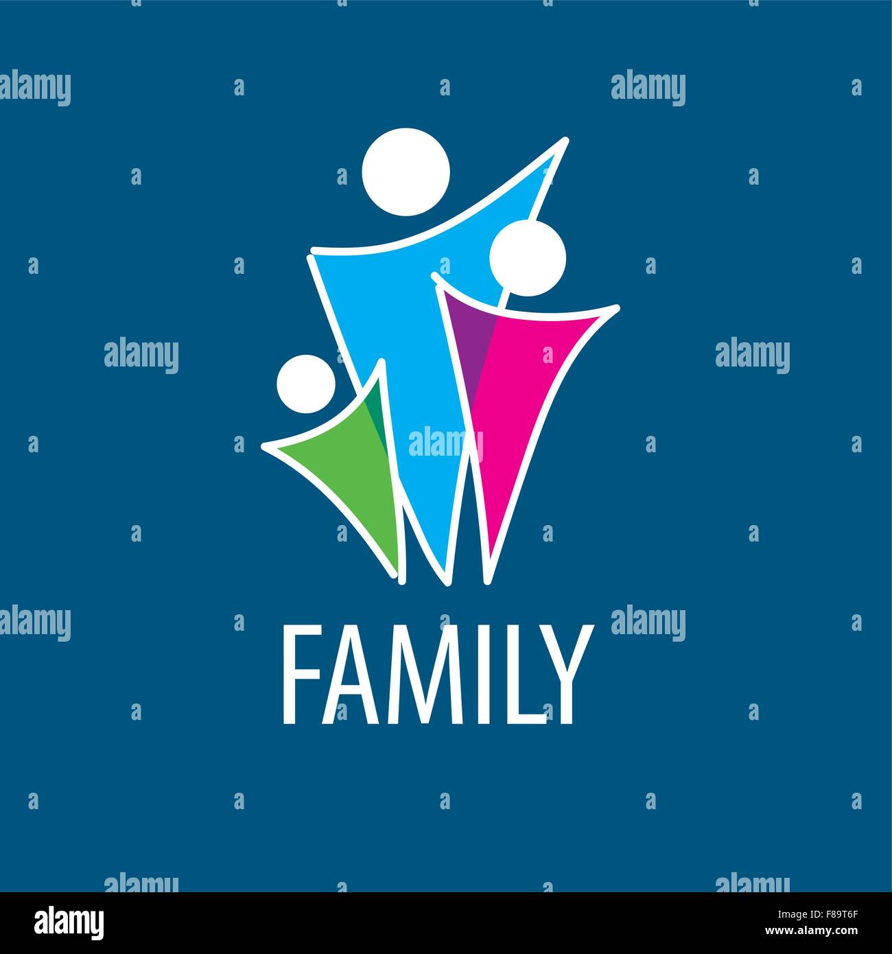 vector logo family Stock Vector Image & Art - Alamy