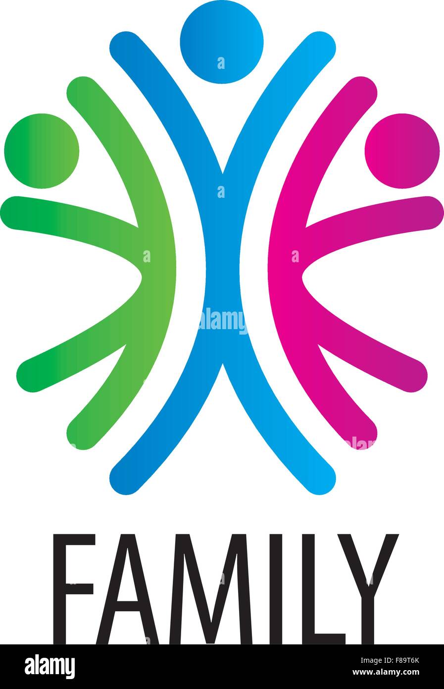 vector logo family Stock Vector Image & Art - Alamy