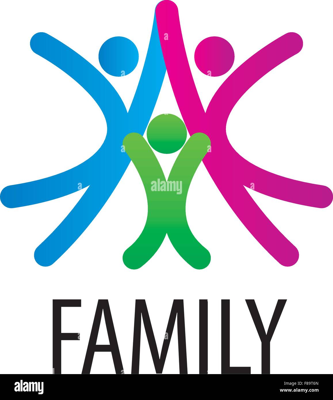 vector logo family Stock Vector Image & Art - Alamy