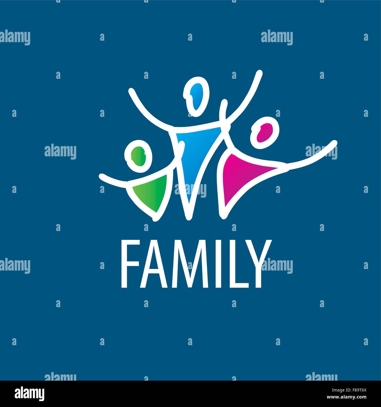 vector logo family Stock Vector Image & Art - Alamy