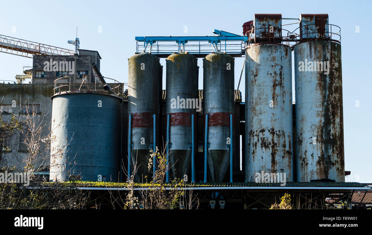 Old factory detail Stock Photo - Alamy