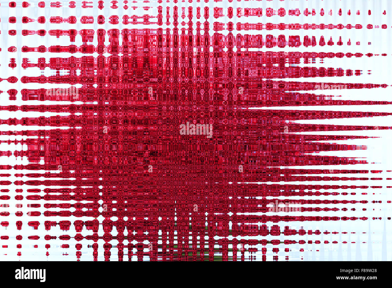 Red abstract sketchings on the white background Stock Photo - Alamy
