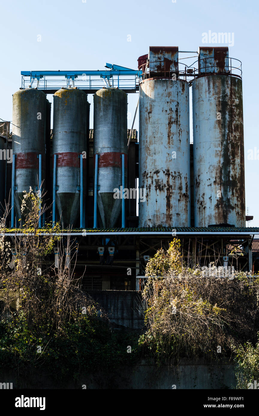 Old factory detail Stock Photo - Alamy