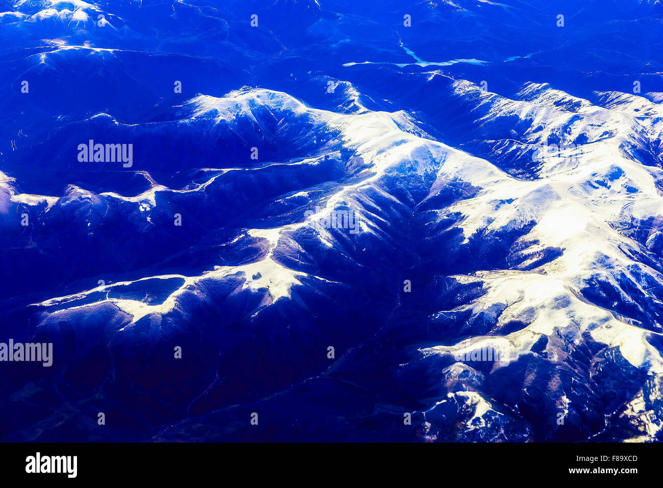 Rocky mountains aerial hi-res stock photography and images - Alamy