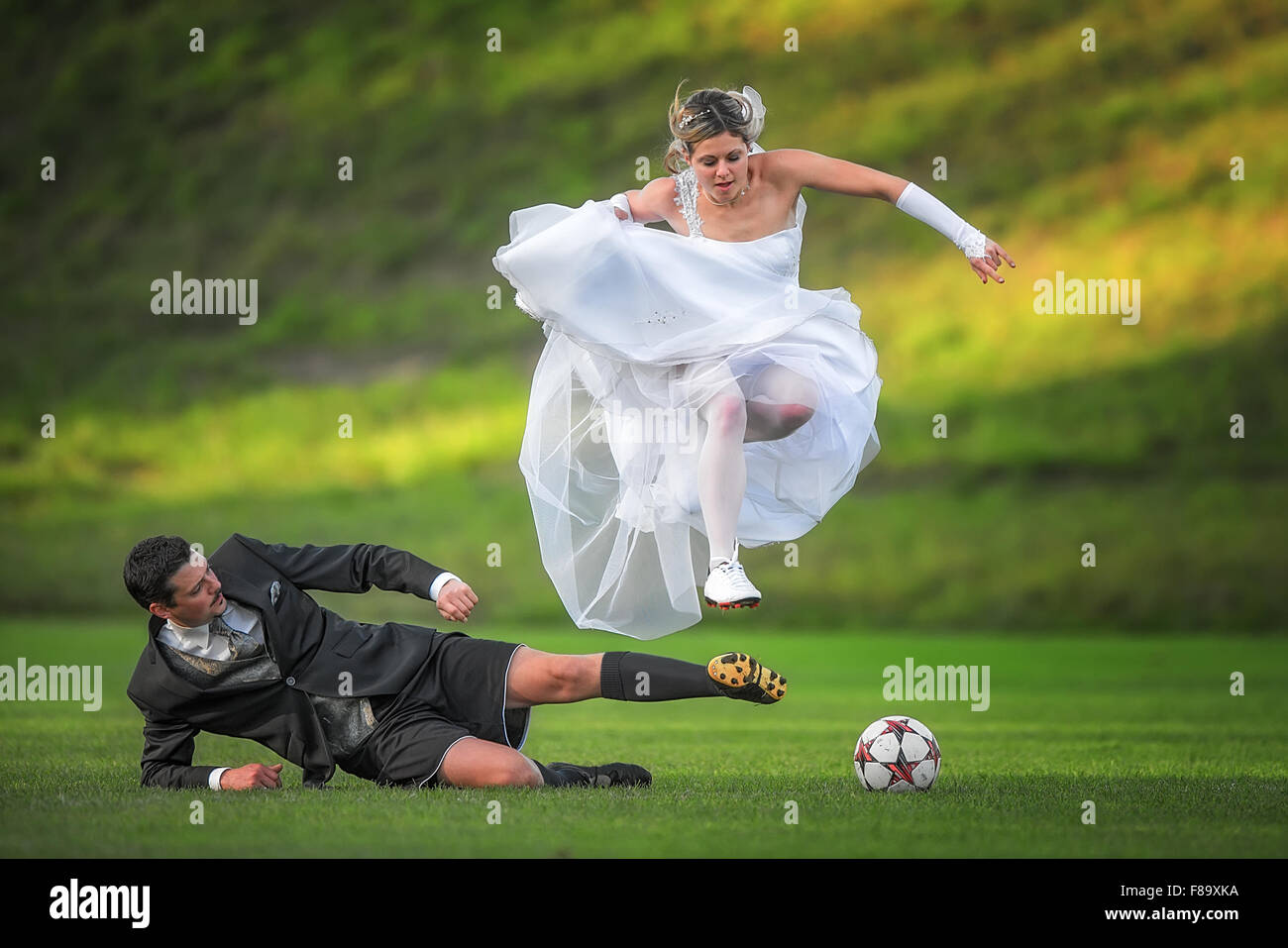 Soccer Wedding Pictures