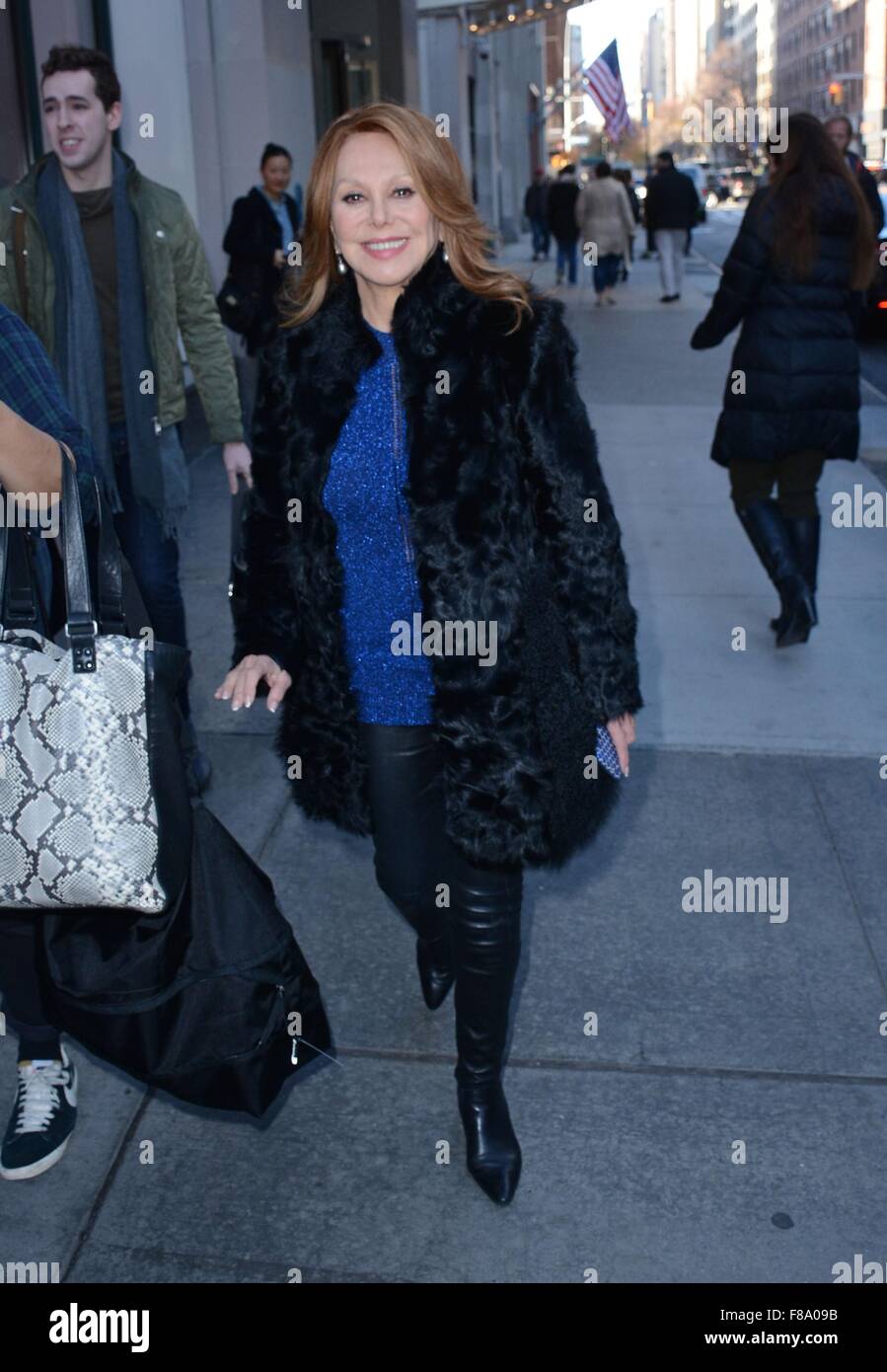 Marlo thomas celebrity candids mon paparazziec hi-res stock photography ...