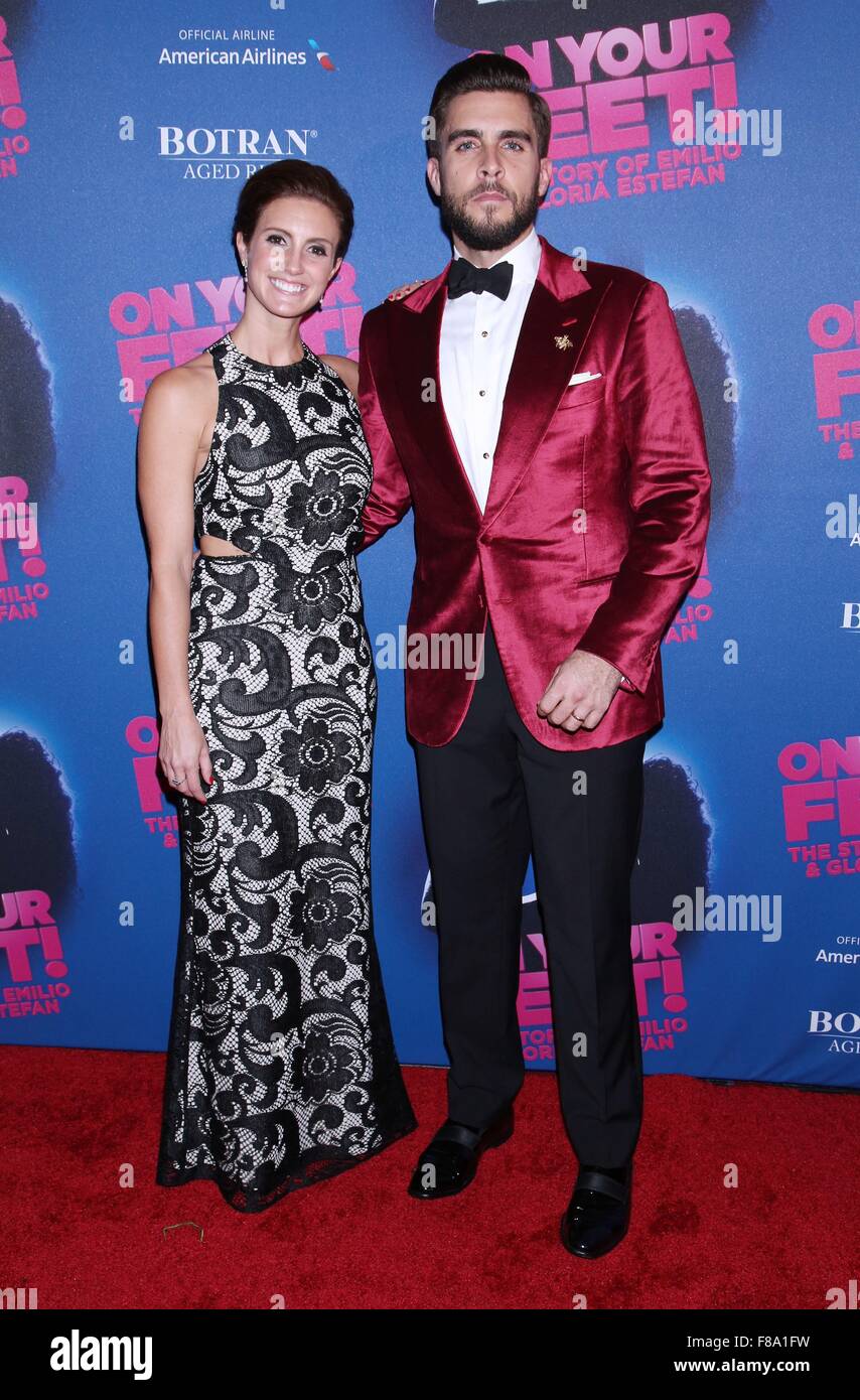 Opening night party for On Your Feet at the New York Marriott Marquis ...