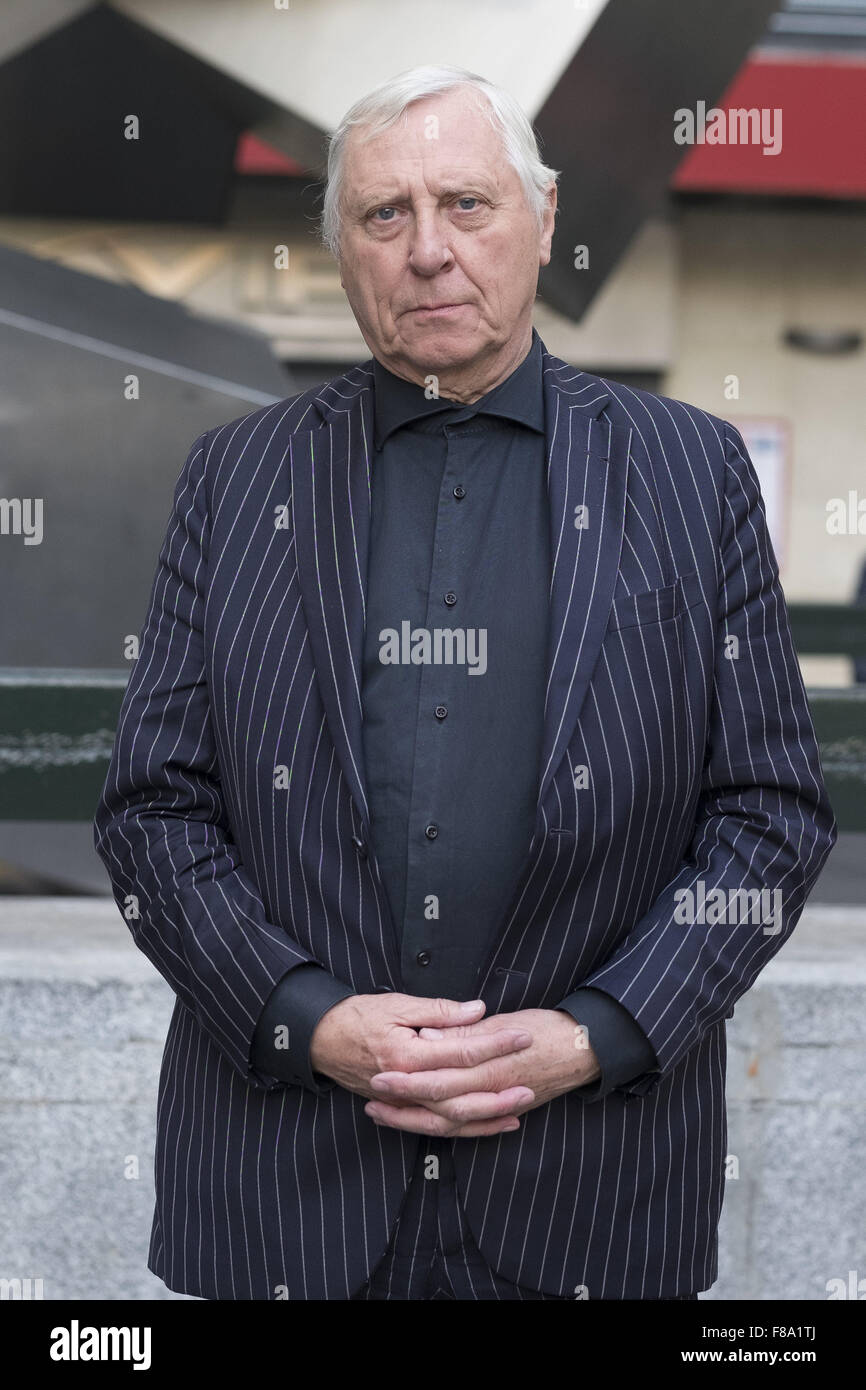 Film director Peter Greenaway attends a photocall for 'Eisenstein en ...