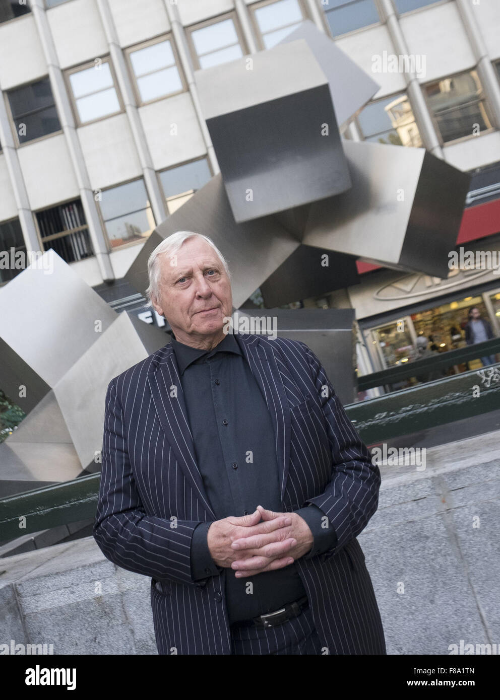 Film director Peter Greenaway attends a photocall for 'Eisenstein en ...