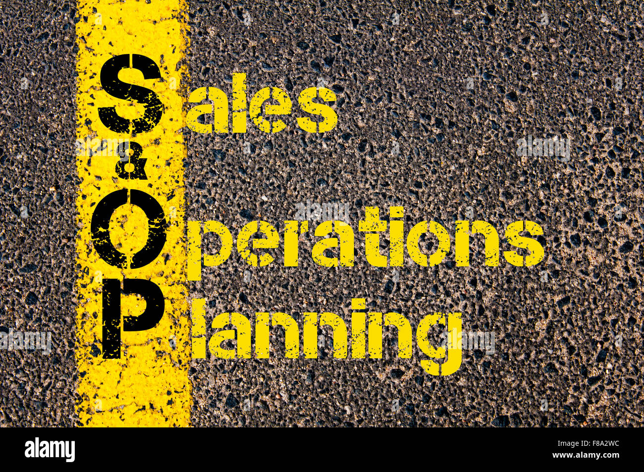 Concept image of Accounting Business Acronym S&OP Sales and Operations ...
