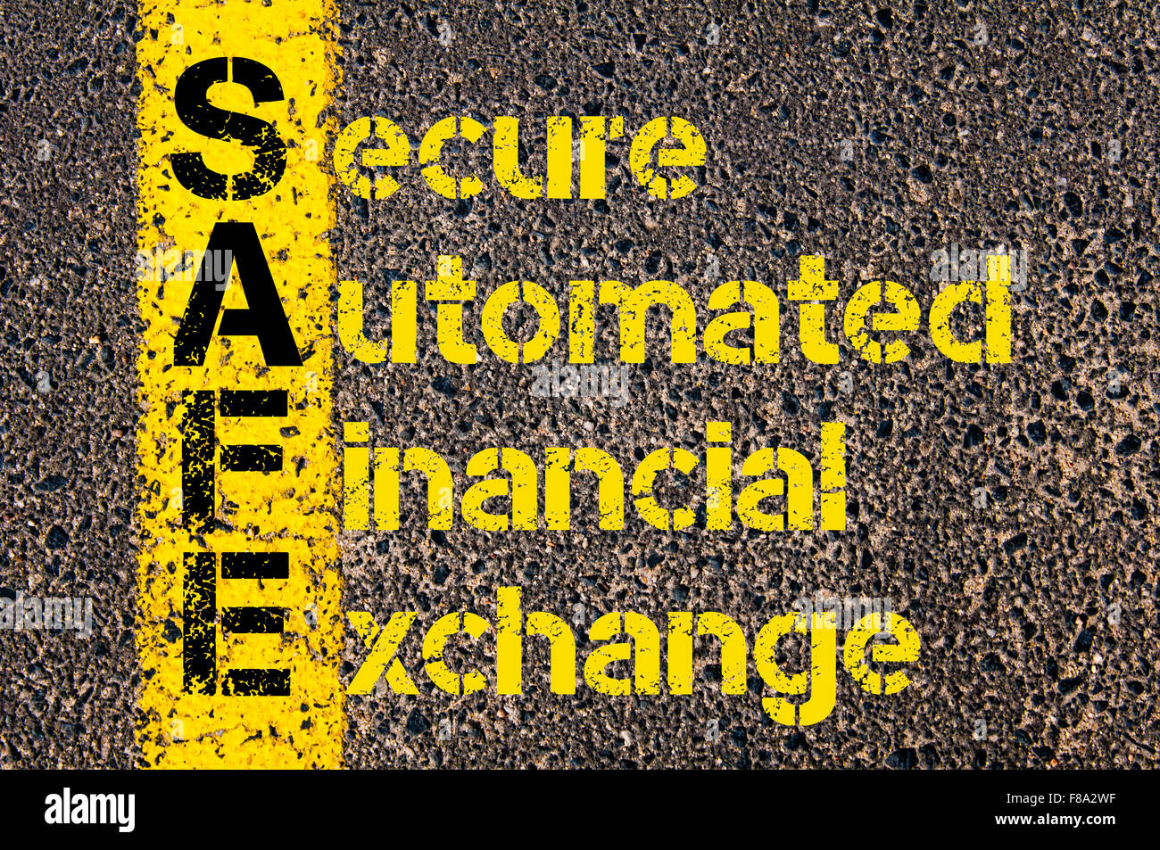 Concept image of Accounting Business Acronym SAFE Secure Automated ...