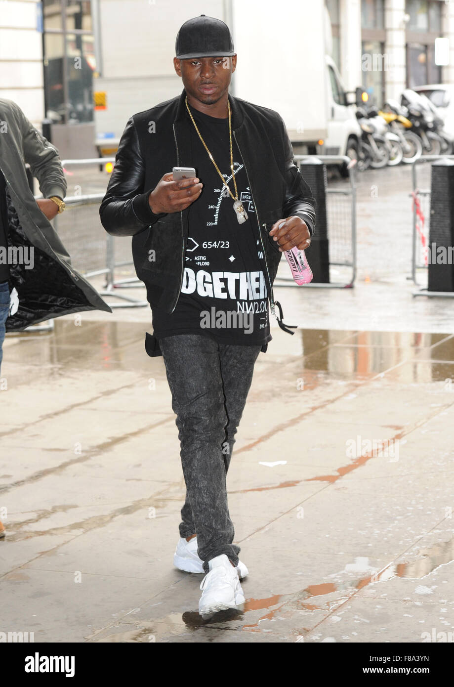 Rapper Fekky seen at BBC Radio 1Xtra studios Featuring: Fekky Where ...