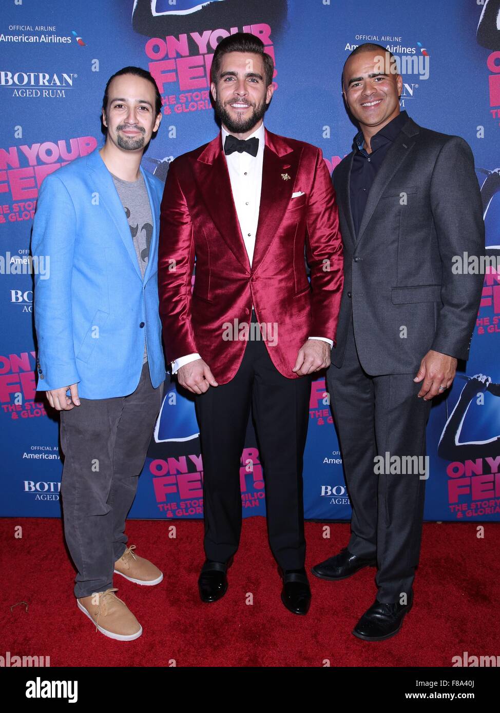 Opening night party for On Your Feet at the New York Marriott Marquis ...
