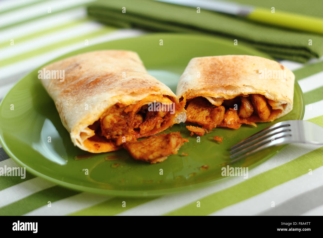 Piadina with chicken hi-res stock photography and images - Alamy