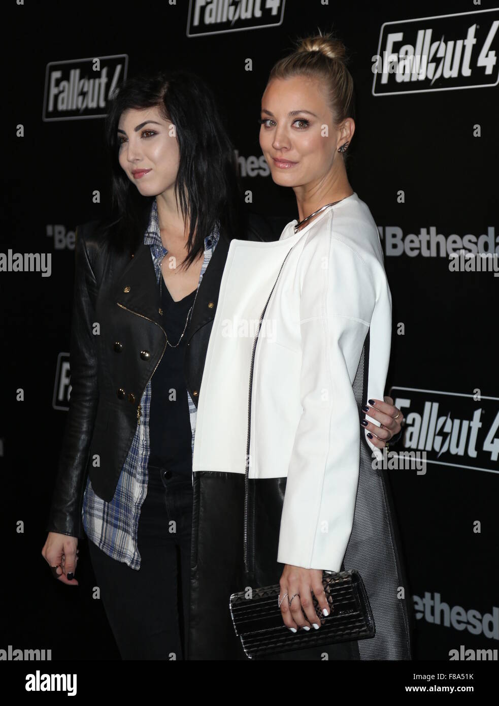 'Fallout 4' Video Game Launch Party - Arrivals Featuring: Kaley Cuoco ...