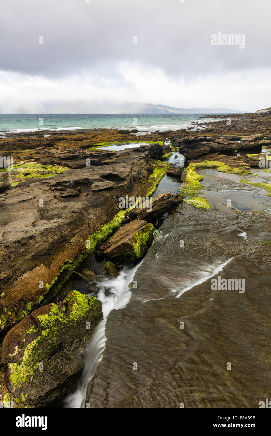 Laig Bay, Isle of Eigg, Small Isles, Inner Hebrides, Scotland Stock ...