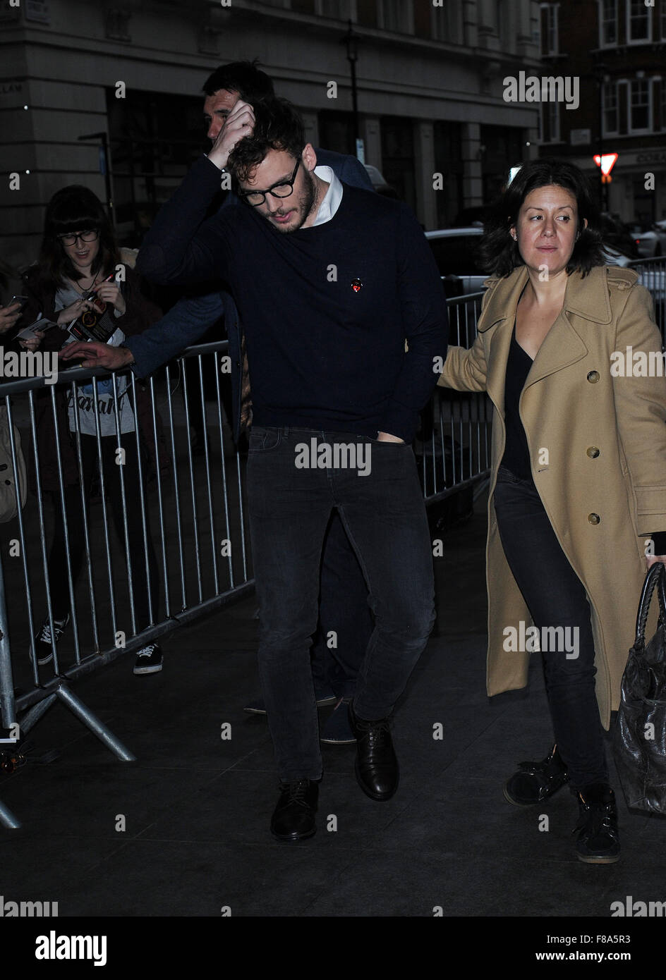 Natalie Dormer and Sam Claflin seen at radio 1 Featuring: Sam Claflin ...